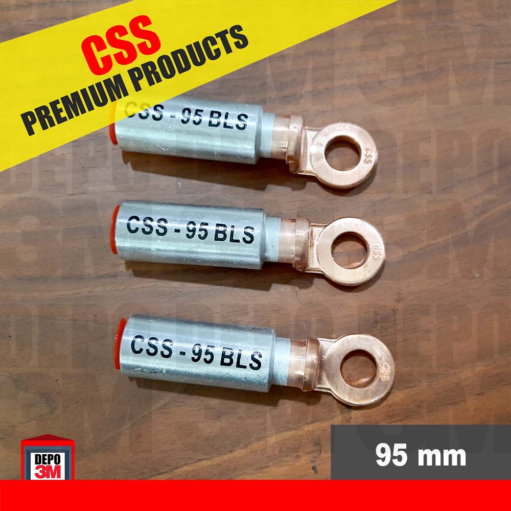 Jual Cable Lug | Skun Kabel Bimetal CSS AL/CU 95 mm | Shopee Indonesia