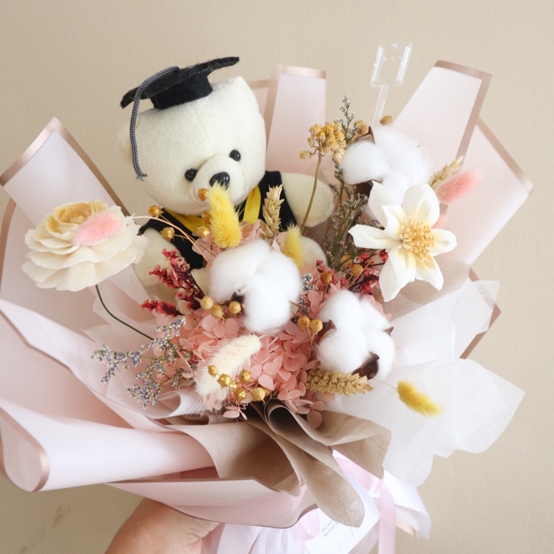 Jual Graduation Bouquet || Dried bouquet || Bunga wisuda || Bunga ...