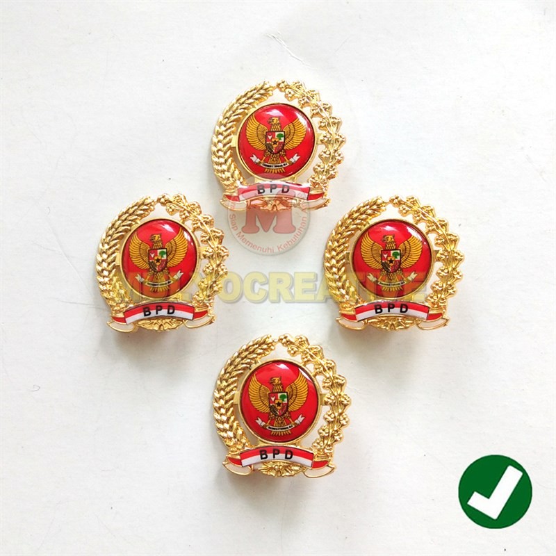 Jual Lencana Garuda BPD - Lencana Atribut Kerja Custom | Shopee Indonesia