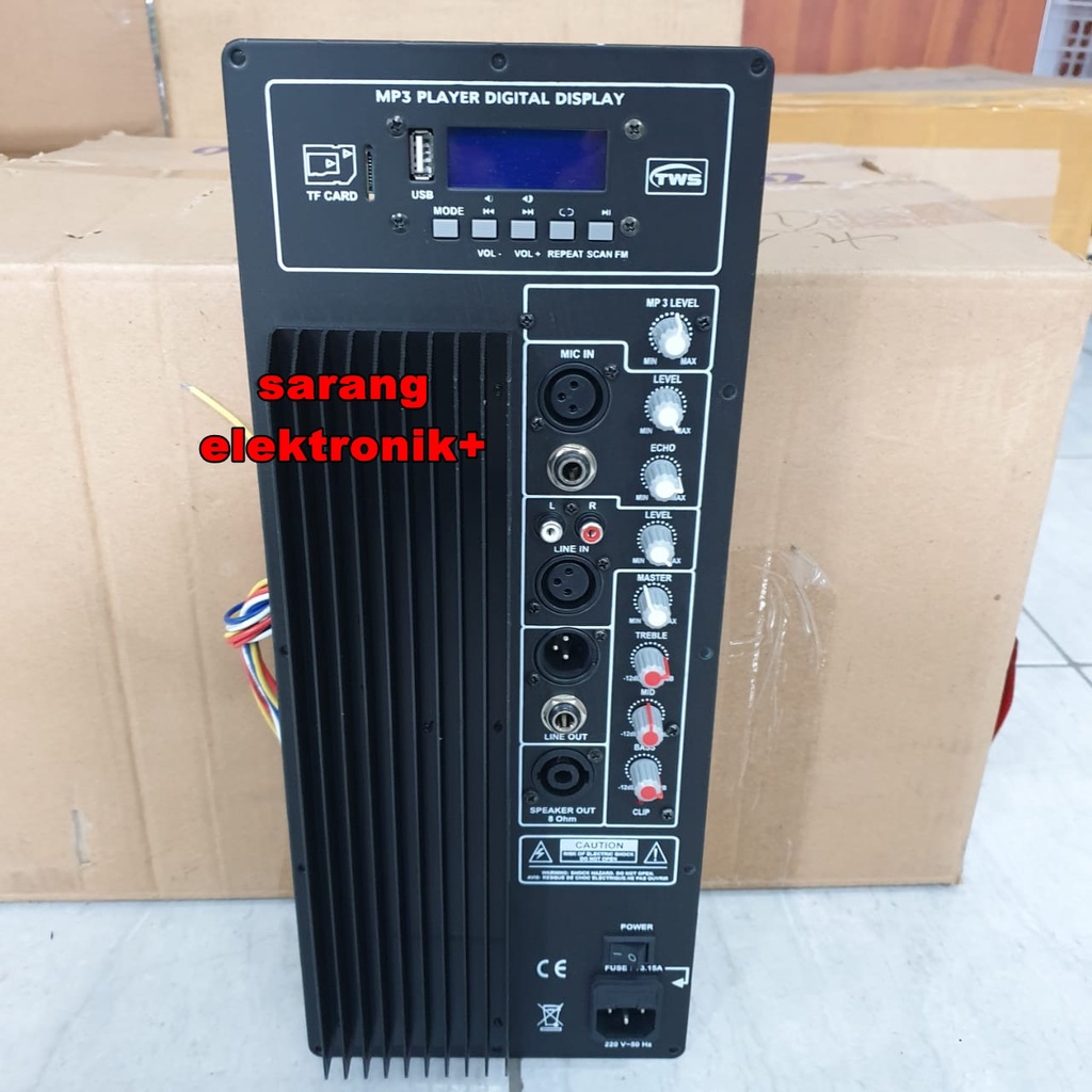 Jual POWER KIT MESIN KIT SPEAKER AKTIF USB BLUETOOTH 1000-1200 Watt ...