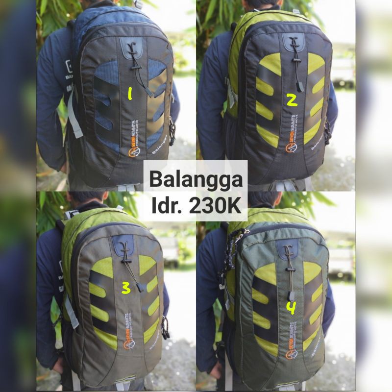 Jual Backpack Tas Ransel Daypack Seven Summits Balangga Original Resmi ...