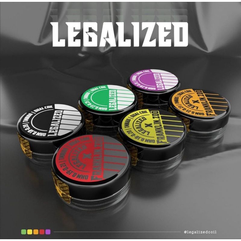Jual LEGALIZED ~ PURPLE / RED / BLACK ~ SINGLE / DUAL COIL | Shopee ...