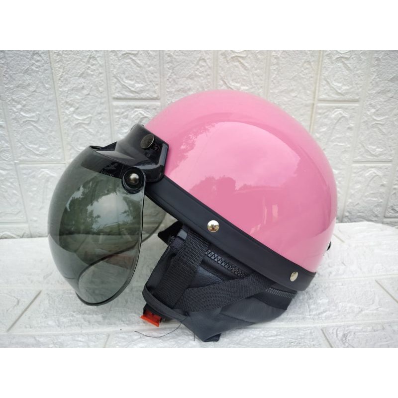 Jual Helm Bogo Dewasa Helm Bogo Setengah Kepala HelmBogo chips Vintage ...