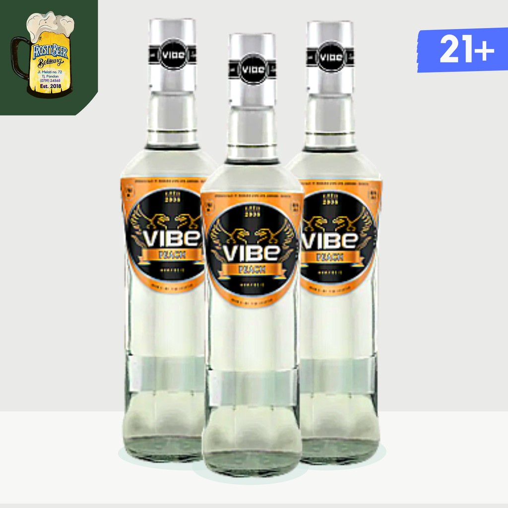 Jual VIBE Premium Peach 40% 700 ml - Liqueur - Buah Persik - Cocktail ...