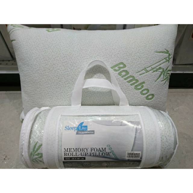 Jual Sleep Lite Bantal Memory Foam Roll Up Pillow Ace Hardware | Shopee ...