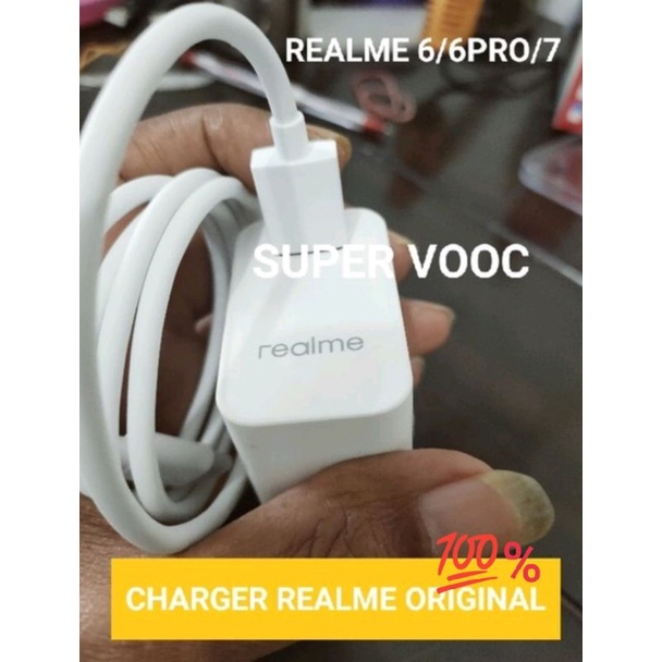 Jual CHARGER REALME 6/6PRO/7 ORIGINAL 100% | Shopee Indonesia