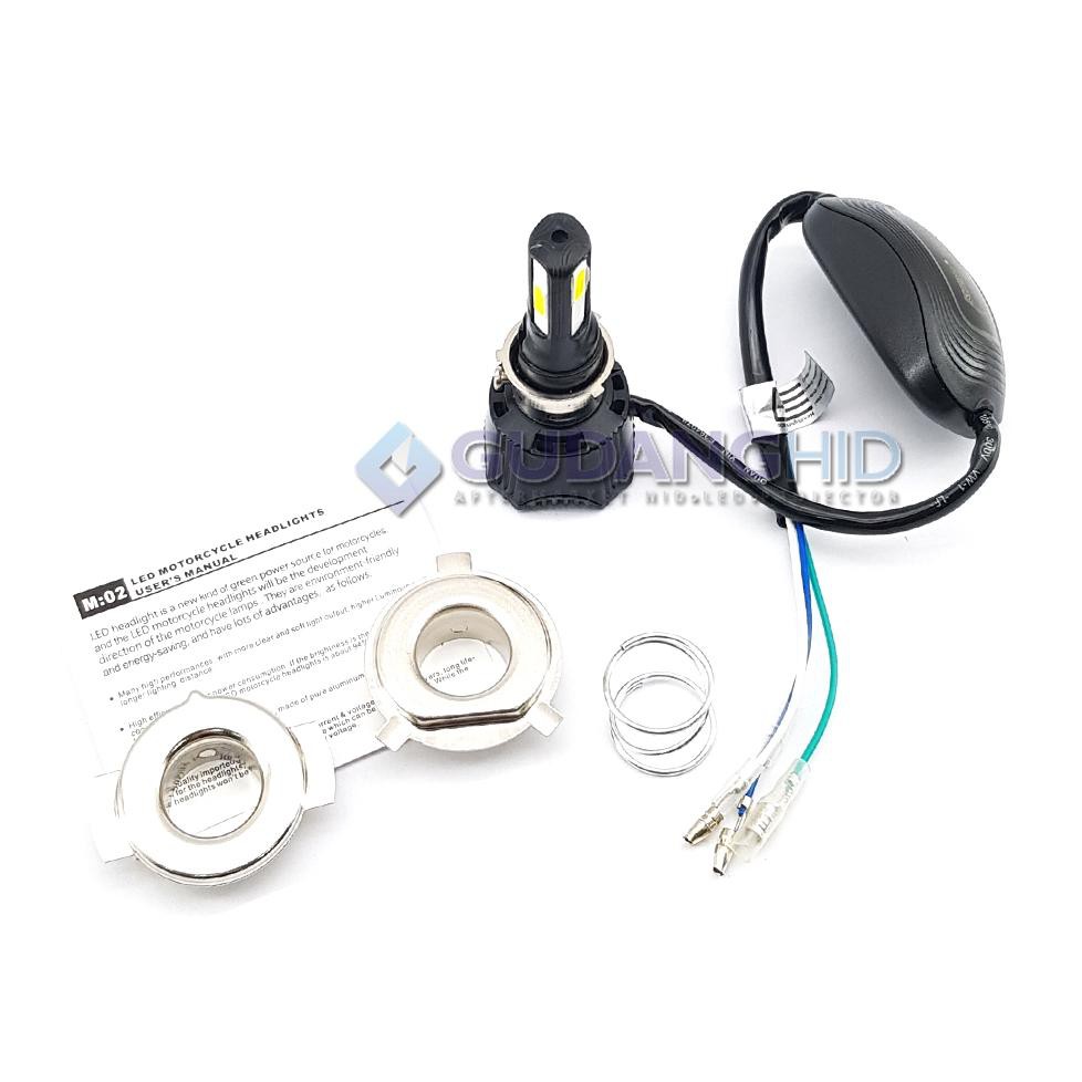 Jual lA9Code Lampu LED Motor 4 Sisi AC DC H6 42W RTD 6 Sisi Kalah ...