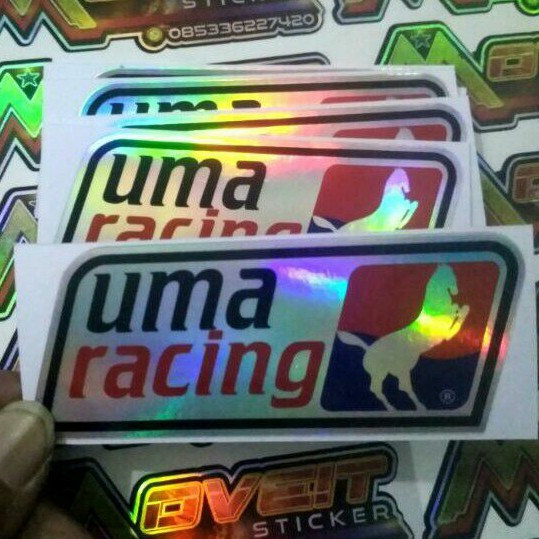 Jual Sticker Uma Racing Hologram Print & Cut | Shopee Indonesia