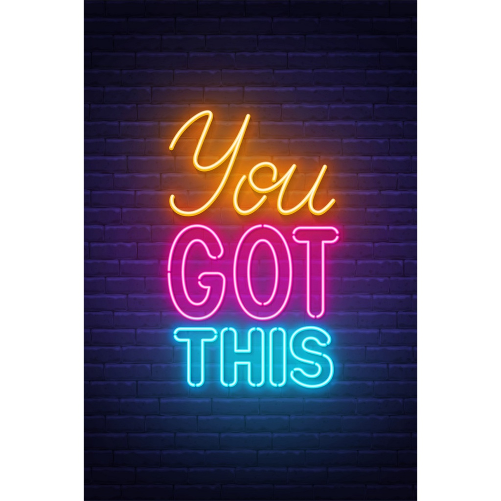 Jual Poster Kayu NEON / pajangan dinding Studio/ typography/ WallDecor ...