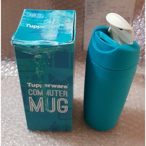 Jual DISKON SALE !!! TUPPERWARE COMMUTER MUG 1PCS BIRU GELAS AIR MINUM ...