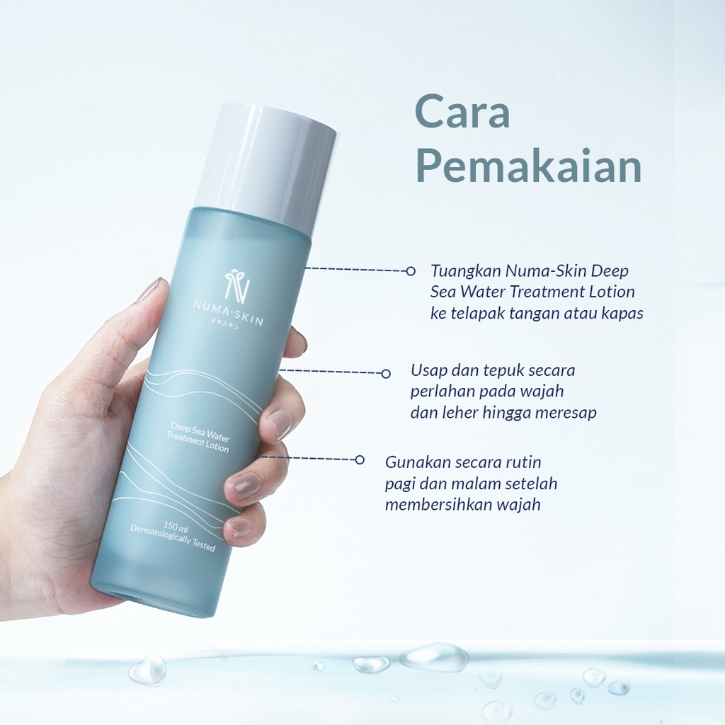 Jual Numa Skin Deep Sea Water Treatment Lotion 150ml / Hydrating Toner ...