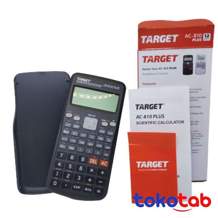 Jual Kalkulator CALCULATOR SCIENTIFIC TARGET AC-810 PLUS Ori | Shopee ...