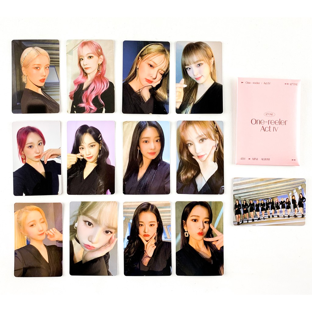 Jual [sharing] IZ*ONE One-Reeler Act IV Special Photocard Benefit | Shopee Indonesia