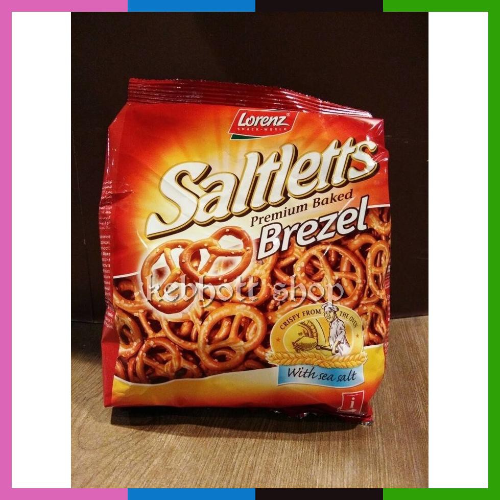 Jual Lorenz Saltletts Premium Baked Brezel Pretzel With Sea Salt 150 Gr ...