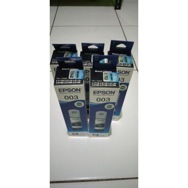 Jual TINTA EPSON 003 BK ORIGINAL | Shopee Indonesia