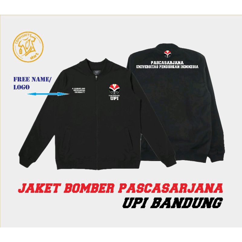 Jual Jaket Pascasarjana UPI Bomber Series Universitas Pendidikan ...