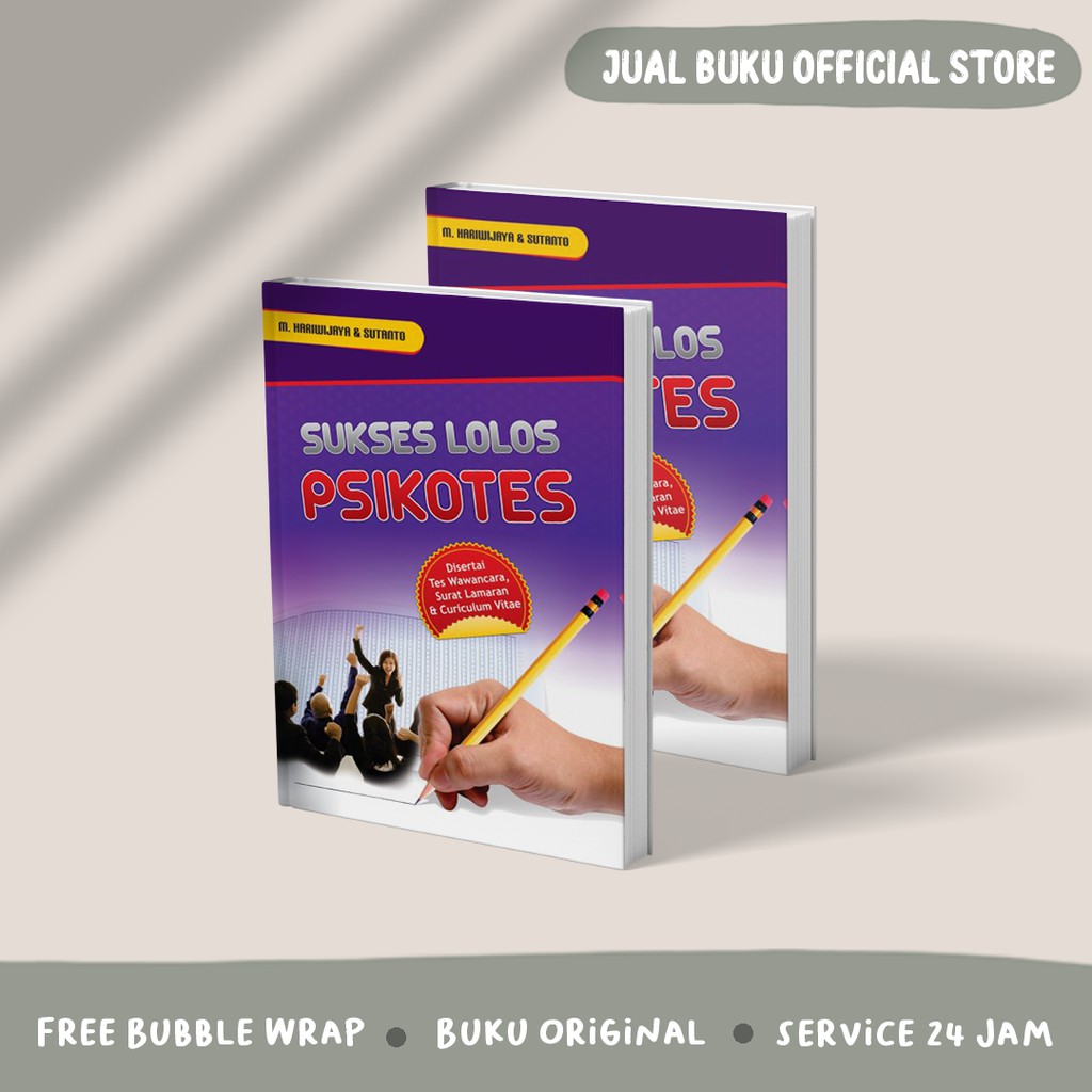 Jual DISKON 1.1 : BUKU PSIKOTES - BUKU SOAL SUKSES LOLOS PSIKOTES ... Jual DISKON 1.1 : BUKU PSIKOTES - BUKU SOAL SUKSES LOLOS PSIKOTES ...