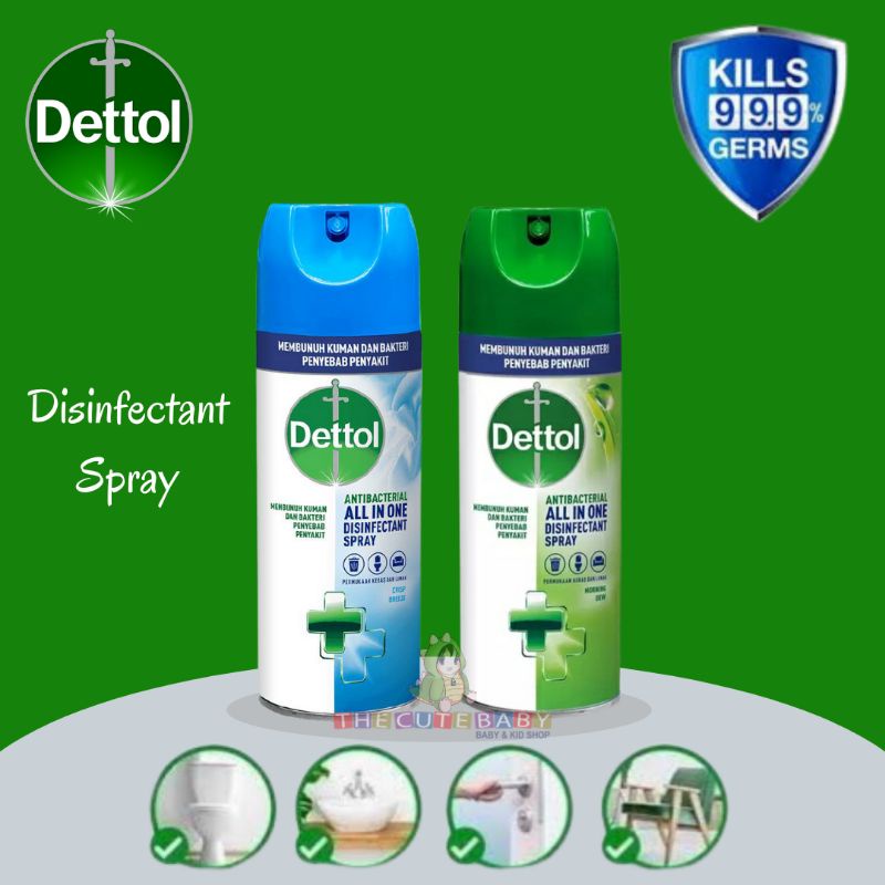 Jual Dettol Disinfectant Spray - Dettol Disinfektan Spray ...