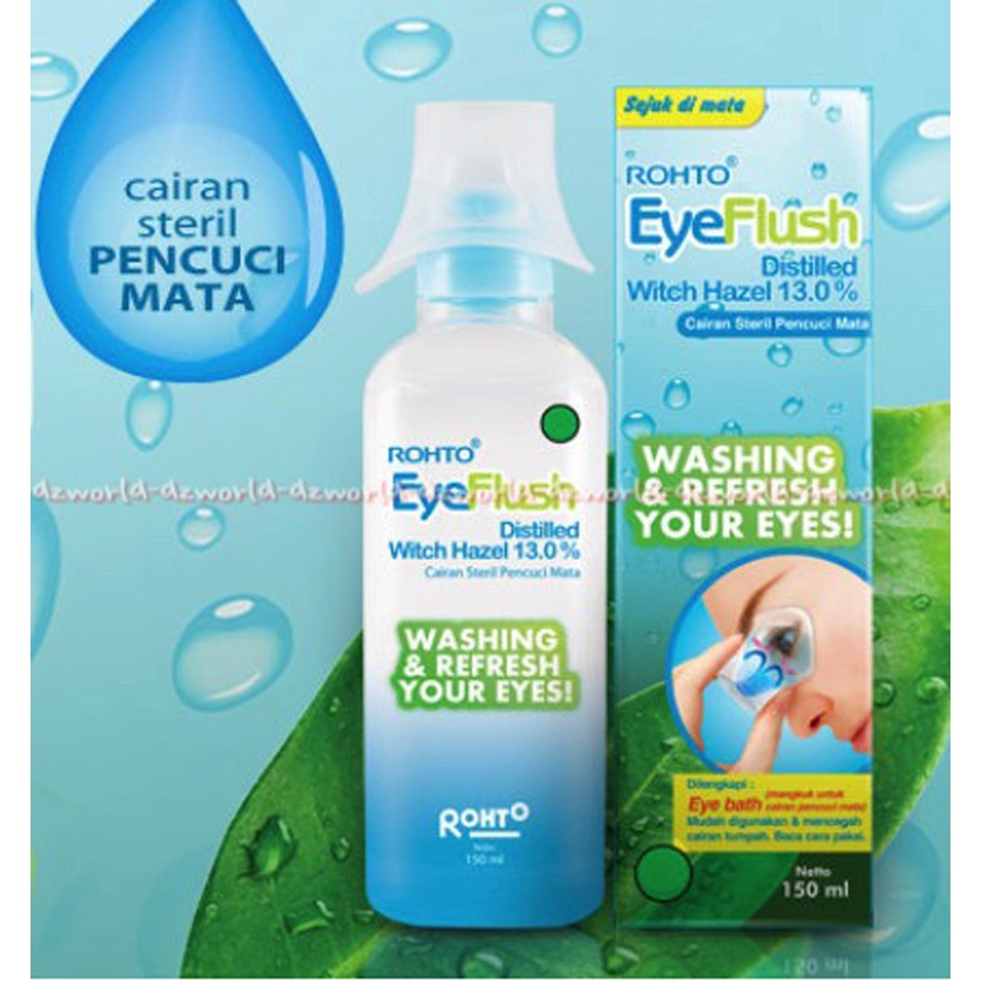 Jual Rohto eye flush washing refresh eye Rohto Pencuci mata 150ml | Shopee Indonesia