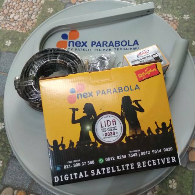 Jual Paket parabola mini mnc group nex parabola kuning 45 cm | Shopee ...