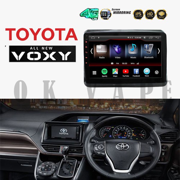 Jual Mtech Head Unit Android Toyota Voxy Head Unit Mobil | Shopee Indonesia