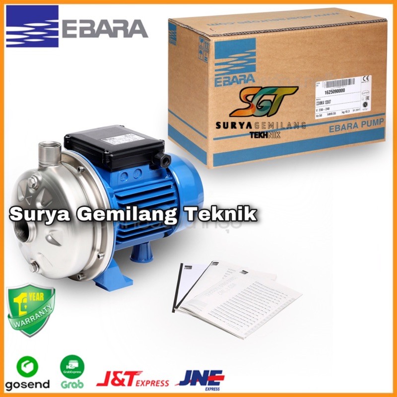 Jual Pompa Sentrifugal Ebara cdxm 70/07 220V Pompa Pendorong Booster Pump | Shopee Indonesia