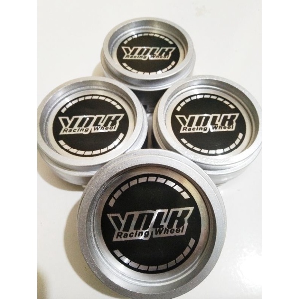 Jual Dop center velg logo VOLK Racing. Variasi selinder silver ...