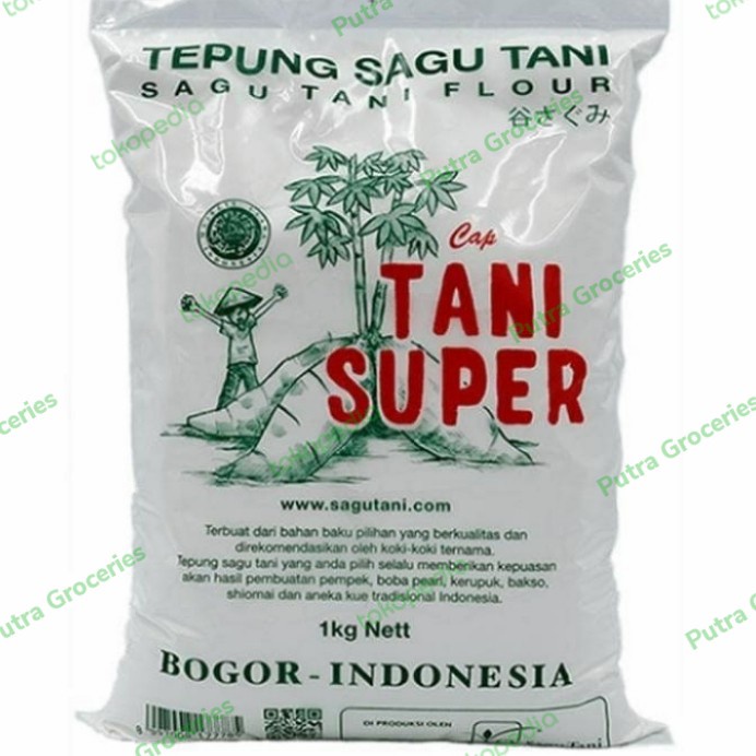 Jual Tepung Sagu Cap Tani Super 1kg | Shopee Indonesia