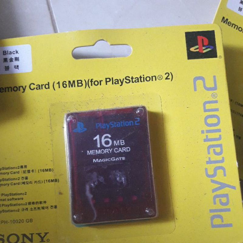 Jual MEMORY PlayStation 2 buat Ps 2 tebal dan slim (16MB) | Shopee ...