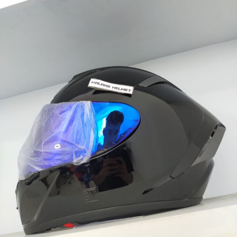 Jual Helm SCOTT Rx7 Solid Black Mettalic (Ongkir Termurah 2kg) | Shopee ...