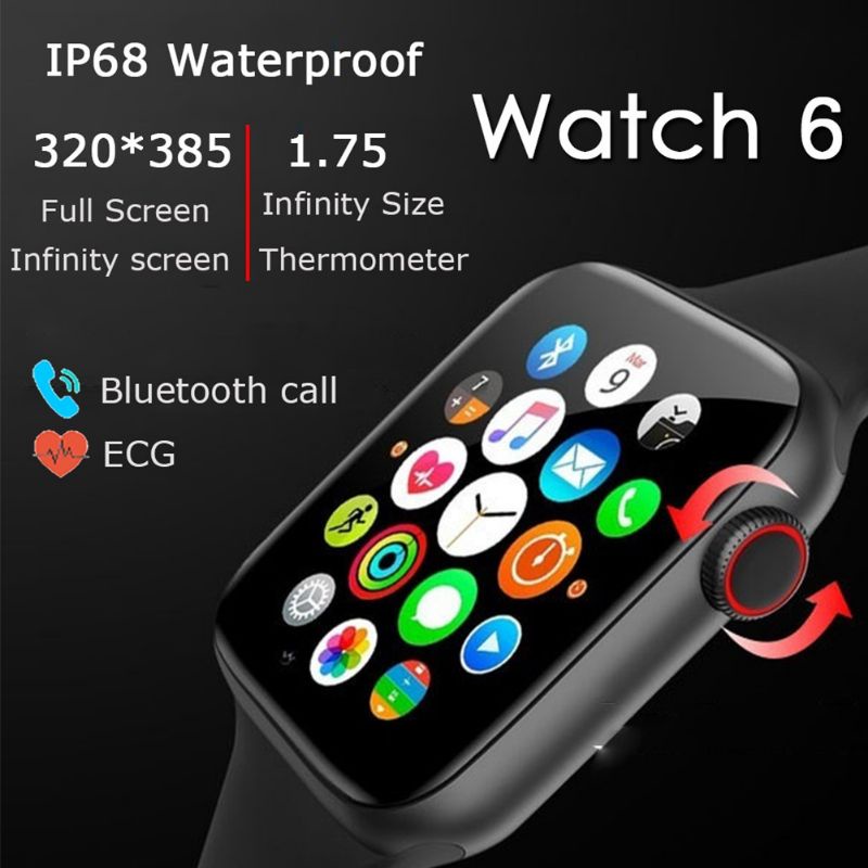 Jual Smartwatch W26+ Original Black | Shopee Indonesia