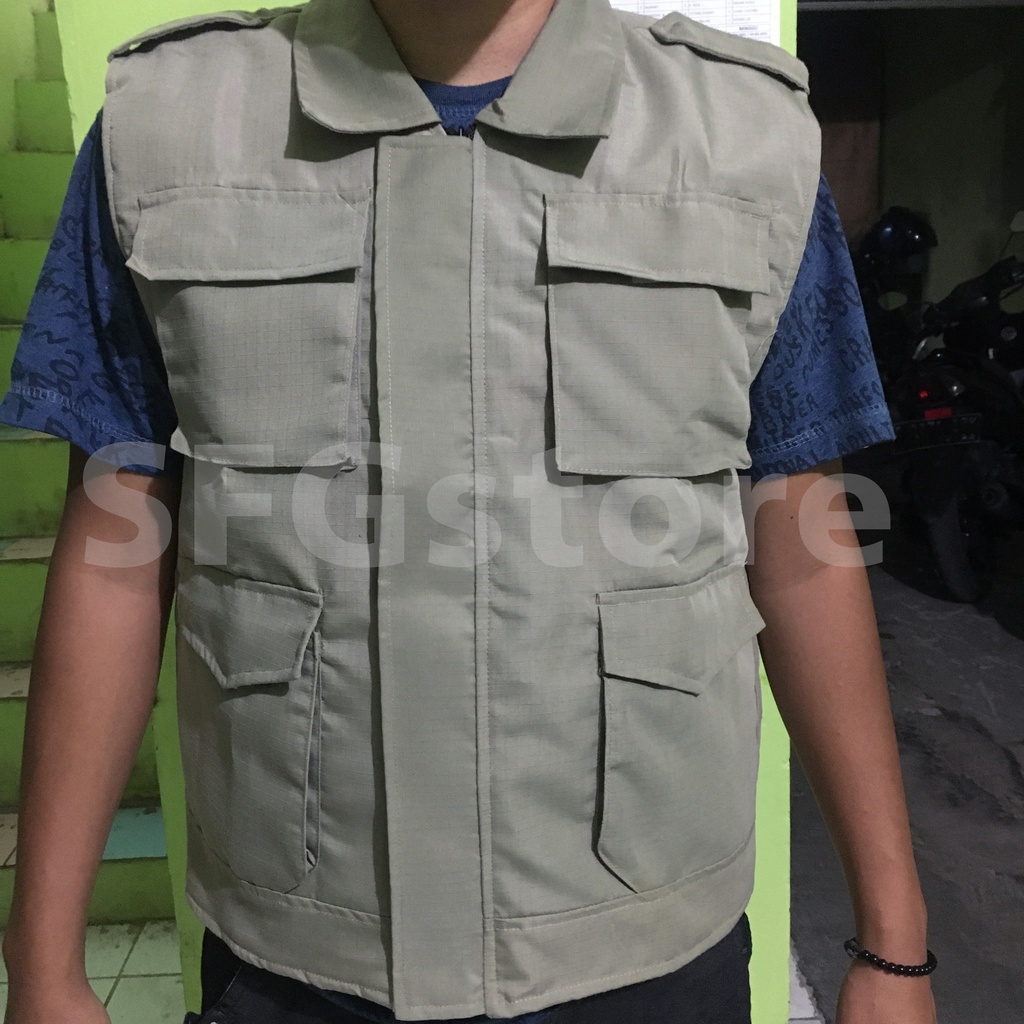 Jual ROMPI KERAH/ ROMPI LAPANGAN / ROMPI RELAWAN BERKERAH BAHAN RIPSTOK ...