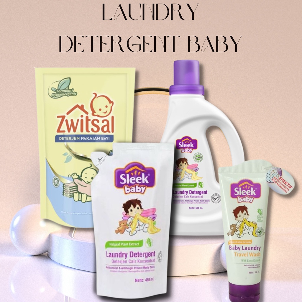 Jual Sabun Cuci Baju Bayi Laundry Detergent Baby berbagai merk pencuci ...