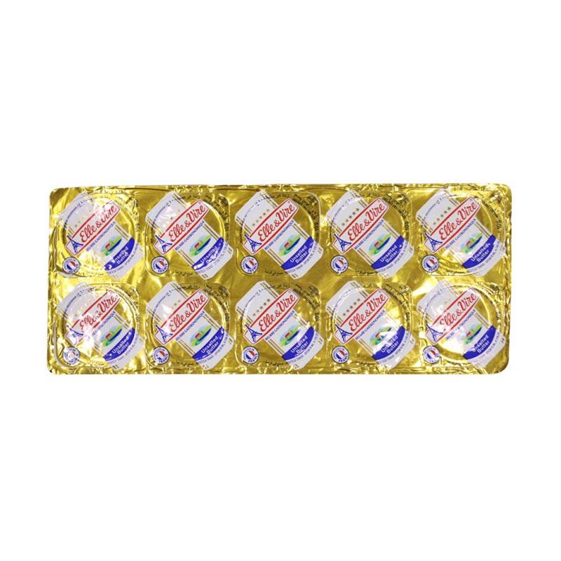 Jual Unsalted Butter Elle & Vire (10g x 5 pcs) | Shopee Indonesia