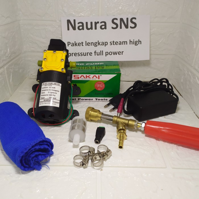 Jual ALAT CUCI STEAM STIM MOTOR MOBIL AC 160 PSI TANPA SELANG | Shopee ...