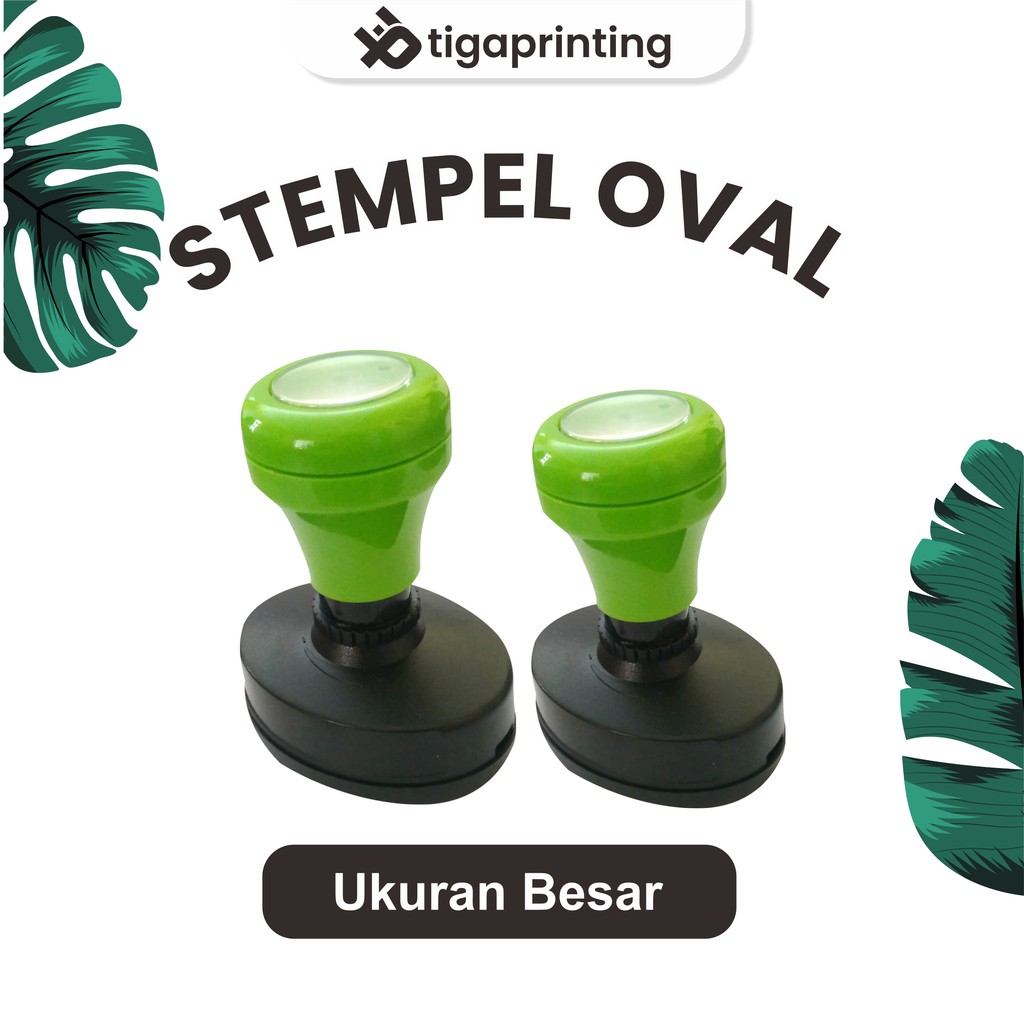 Jual Stempel Warna Oval Besar | Stempel RT | Shopee Indonesia