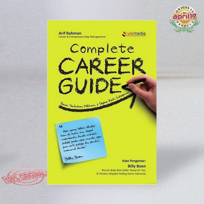 Jual BUKU CAREER FIRST : MELANGKAH PASTI KE DUNIA KERJA - COMPLETE CAREERS GUIDE* | Shopee Indonesia