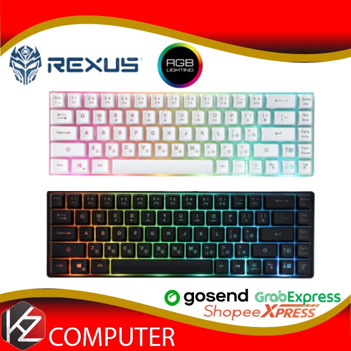 Jual Rexus Keyboard Gaming Mini Battlefire K68M | Shopee Indonesia