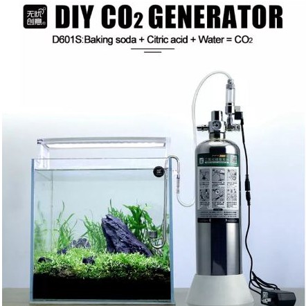 Jual Tabung Co2 DIY CISOD Generator tabung cylinder solenoid buble counter selenoid D601S D701S ...