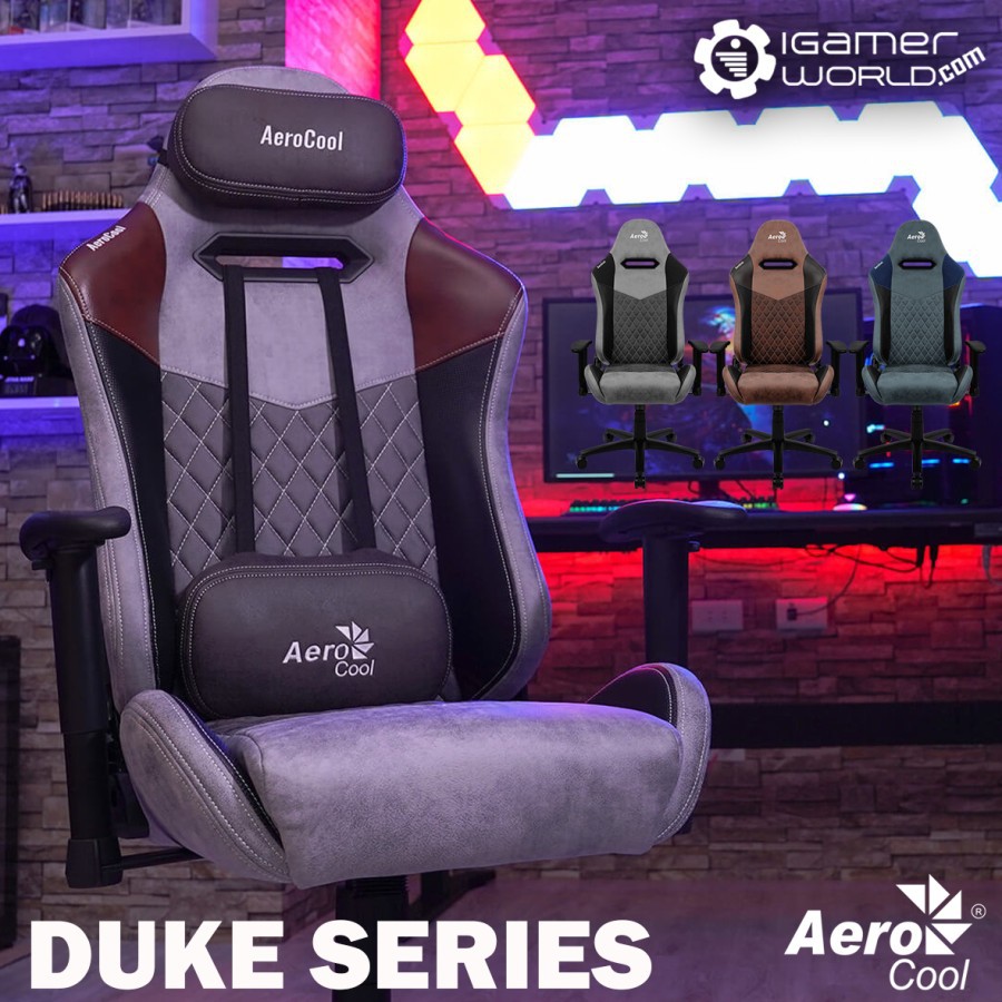 Jual Aerocool Duke Gaming Chair | Shopee Indonesia
