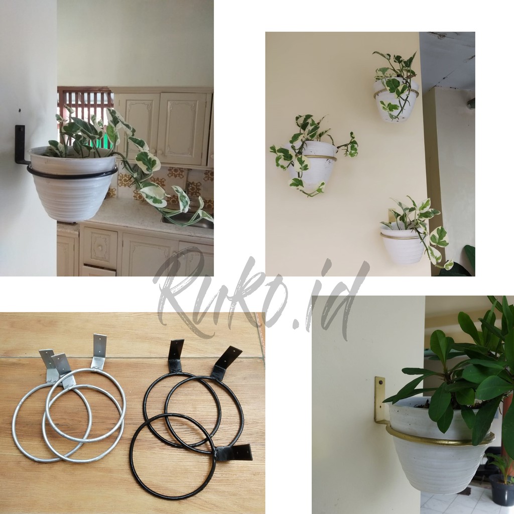 Jual Standing pot dinding tumbuhan D 12 cm -D 20 cm | Shopee Indonesia