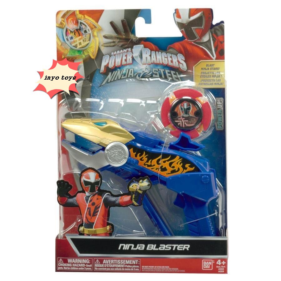 Jual Power Rangers Ninja Steel Ninja Blaster | Shopee Indonesia