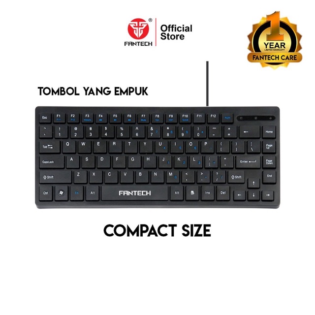 Jual Fantech Multimedia Office Keyboard K3M | Shopee Indonesia