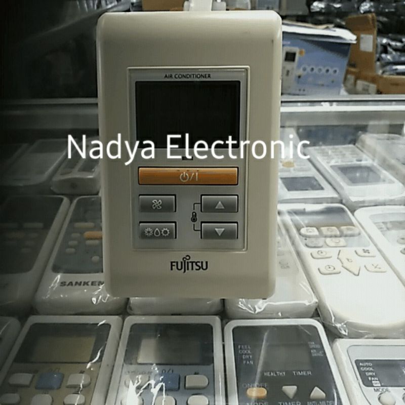 Jual REMOTE REMOTE AC CASSETE GENERAL FUJITSU AR-WBA1E ORIGINAL ASLI ...