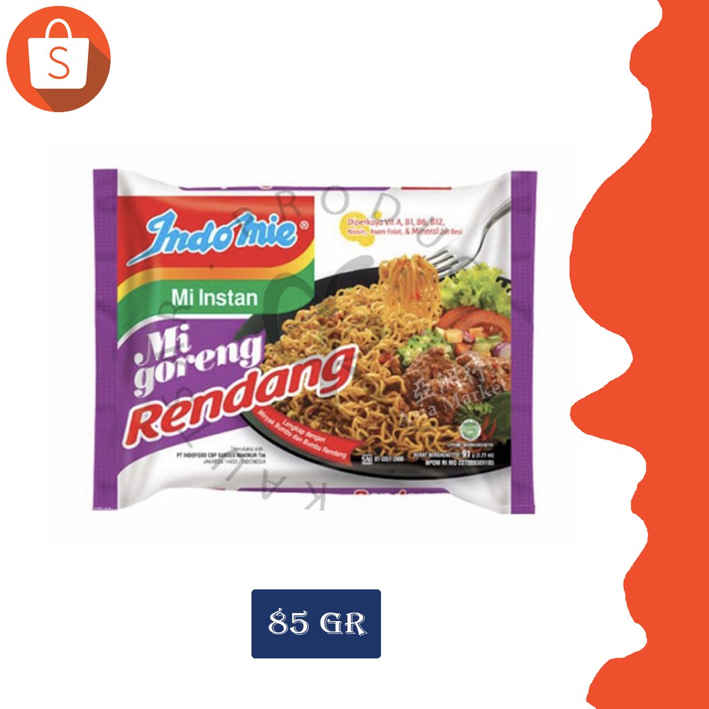 Jual Indomie Goreng Rasa Rendang 85Gr | Shopee Indonesia