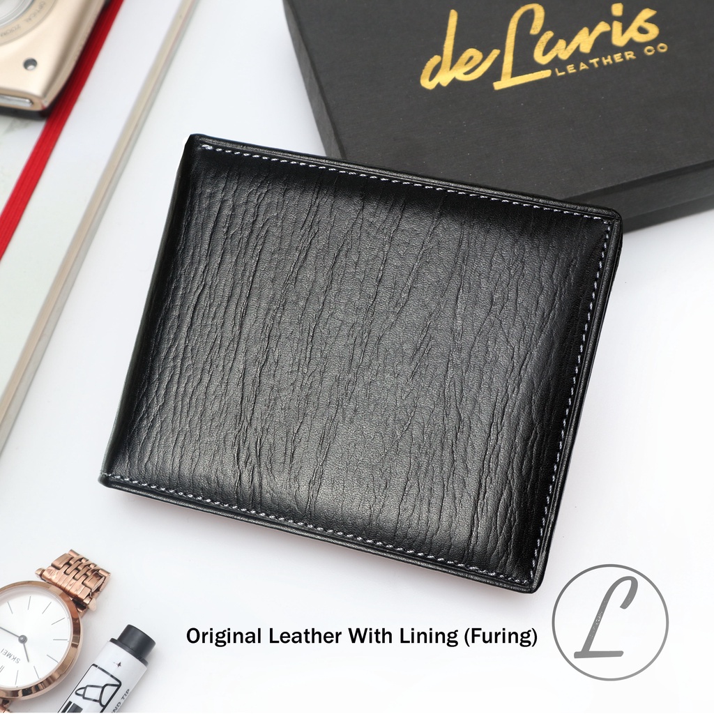 Jual Delaris Dompet Kulit Pria 100% ORIGINAL Kulit Asli Garut Model ...
