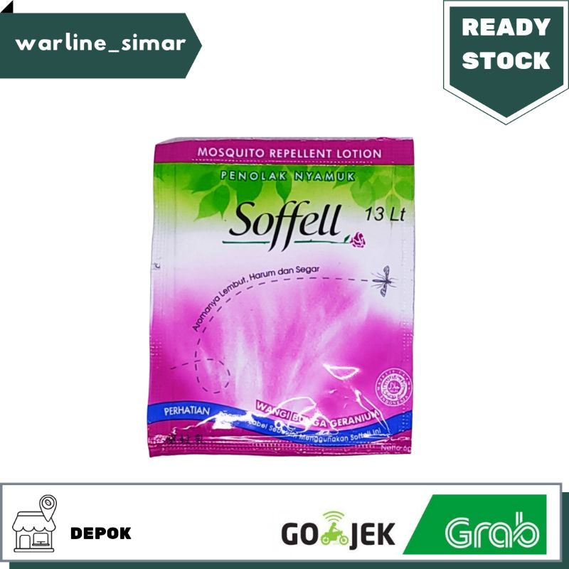 Jual [3pcs] Soffel Sofel Sachet 6gr / Obat Nyamuk Lation Soffel Sachet ...