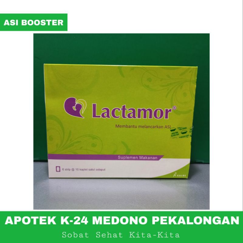 Jual Lactamor per strip isis 10 kaplet/pelancar asi | Shopee Indonesia