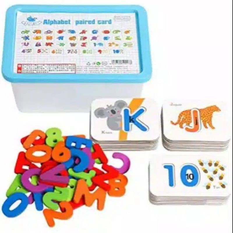 Jual Alphabet Paired Card Box | Shopee Indonesia