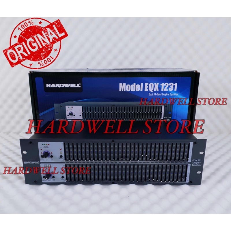 Jual Equalizer Hardwell EQX 1231 Original Equalizer Terbaik | Shopee Indonesia